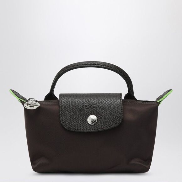 Longchamp | Bags | Longchamp Womens Le Pliage Green Mocha Coloured ...